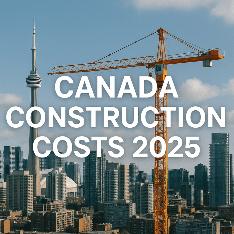 Canada Construction Costs 2025 - Smart Capital
